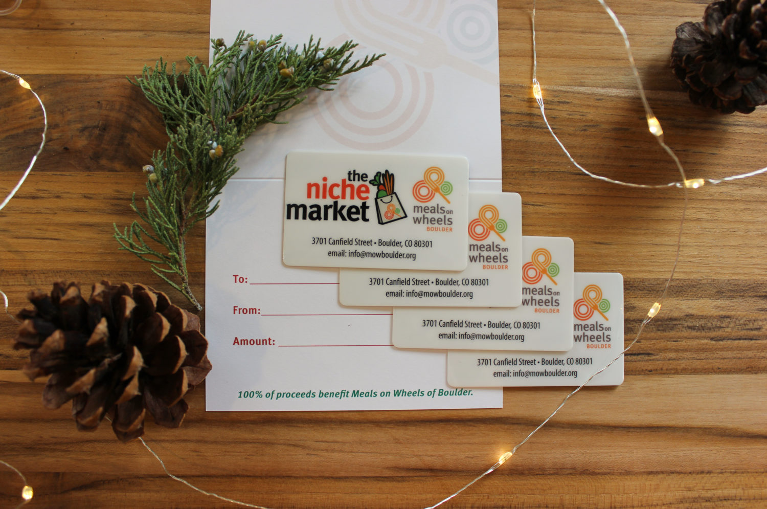 Boulder Corner Market: The Niche Market - Meals on Wheels Boulder